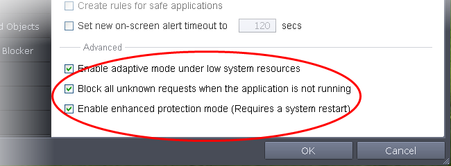 Setting up Defense+ for Maximum Security and Usability |Internet Security v6.2